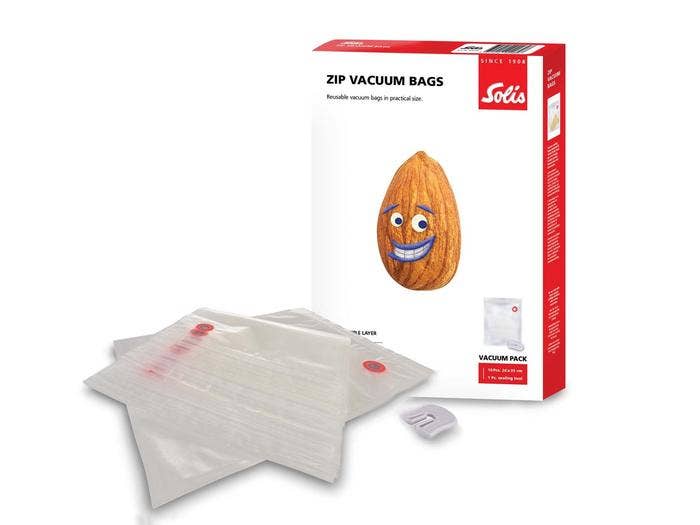 Solis Zip-Vakuumbeutel - 26 x 35 cm (10 Stück) – Solis of Switzerland AG