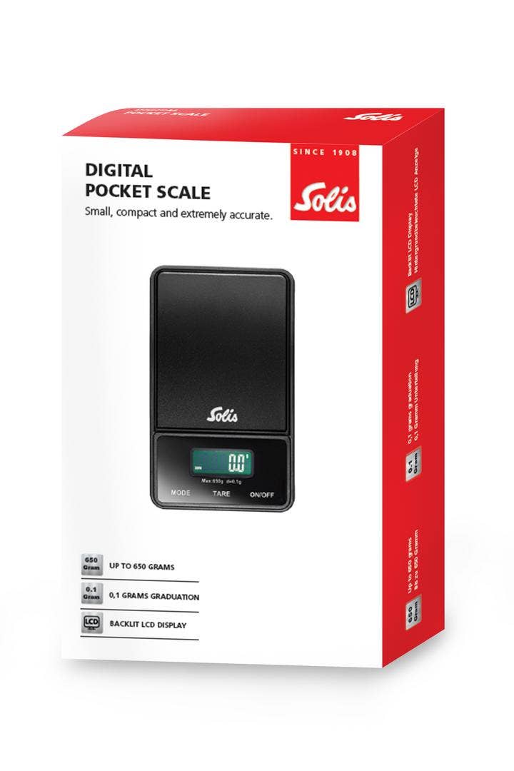 Solis Digital Pocket Scale – Solis of Switzerland AG